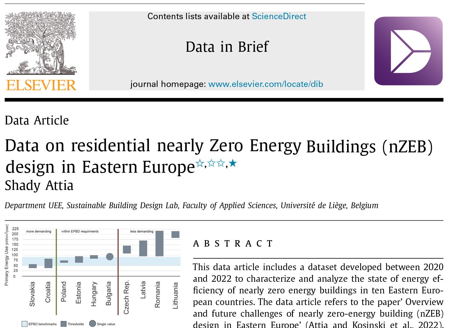 [Data Article] Data on residential nearly Zero Energy Buildings (nZEB ...