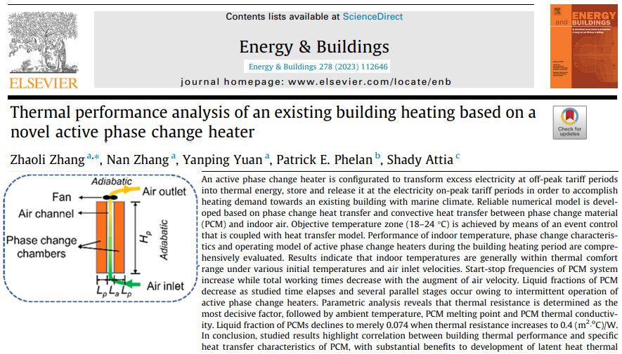 [New Paper] Thermal performance analysis of an existing building ...
