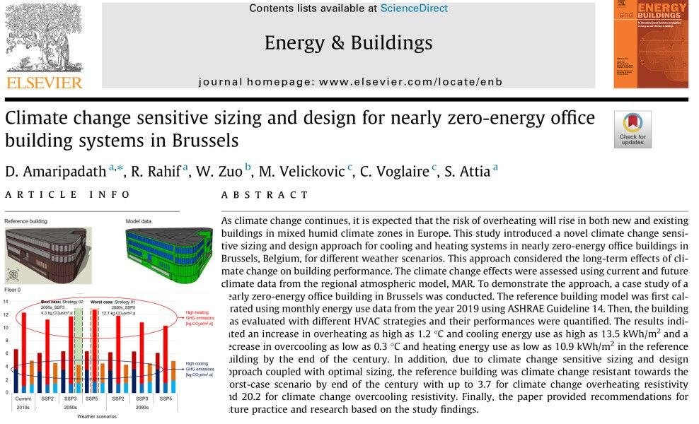[New Paper] Climate change-sensitive sizing and design for nearly zero ...