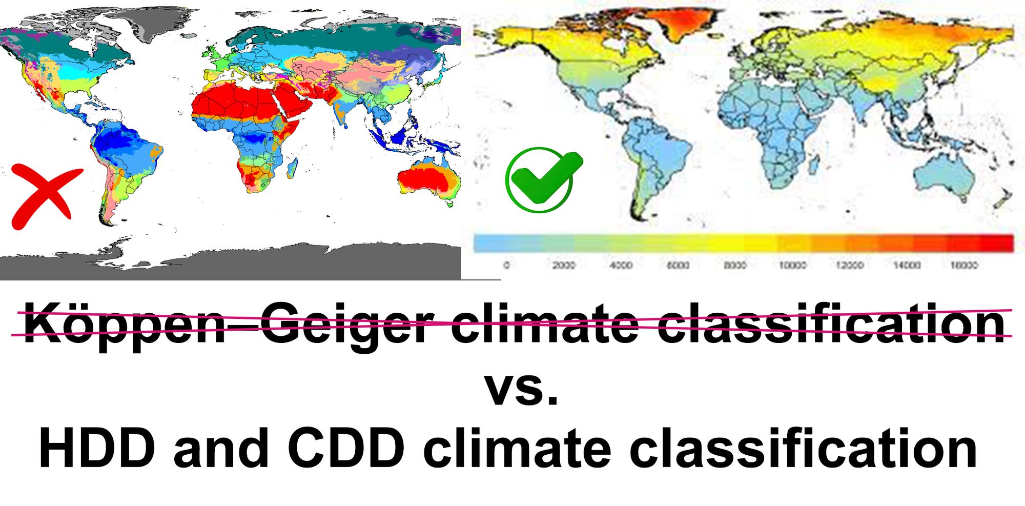 Tip: HDD and CDD indicators are better than Köppen–Geiger climate ...